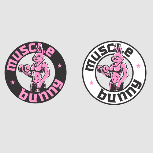 Muscle Bunny new womens Supplement and Fitness apparell line! | Logo ...