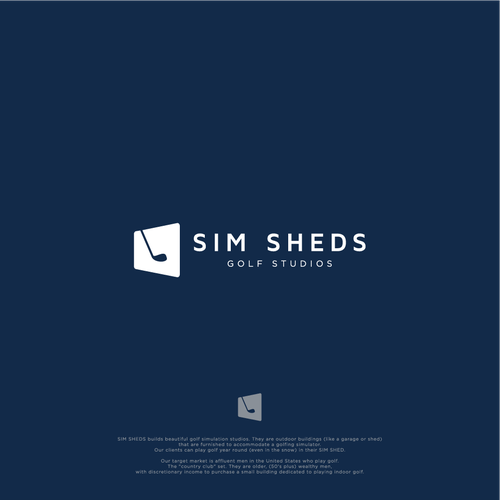 Logo for Awesome New Golf Simulator Company :-) | Logo design contest