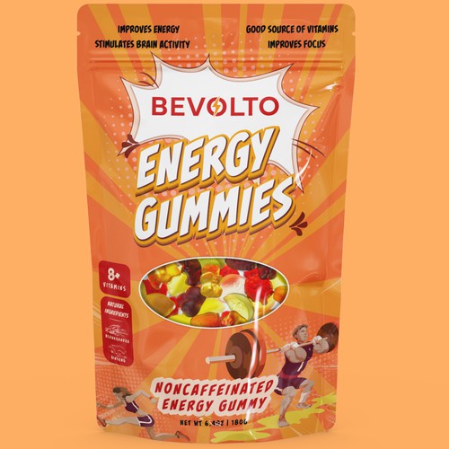 Designs | Create a Packaging design for an energy boosting product ...