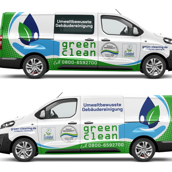Create a minimalist van wrap for chase detailing's mobile van! | Car ...