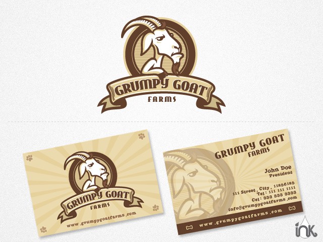 New logo wanted for Grumpy Goat Farms | Logo & business card contest