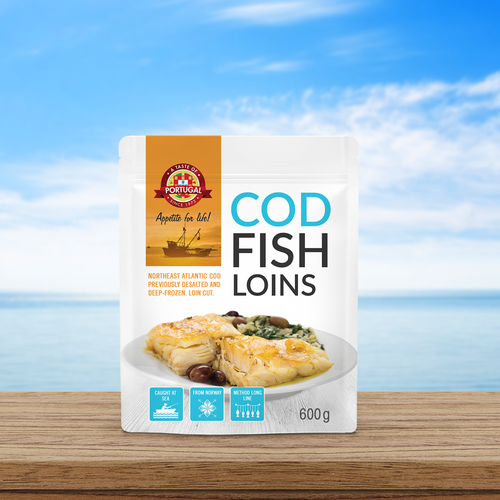 Cod Fish Pouch to Design | Product packaging contest