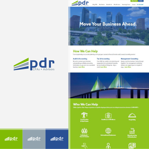 Make Accounting Fun and Progressive By Creating a Unique Logo for PDR ...