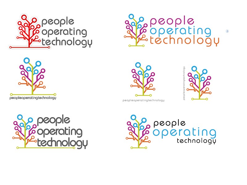 people operating technology ($295 guaranteed!) | Logo design contest