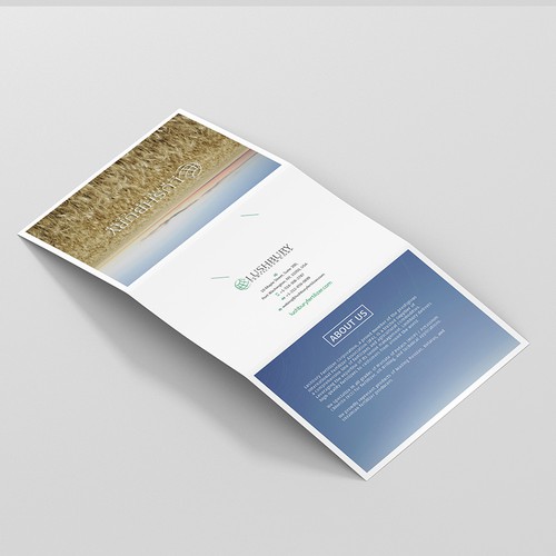 Tri-fold brochure, fertilizer company. | Brochure contest