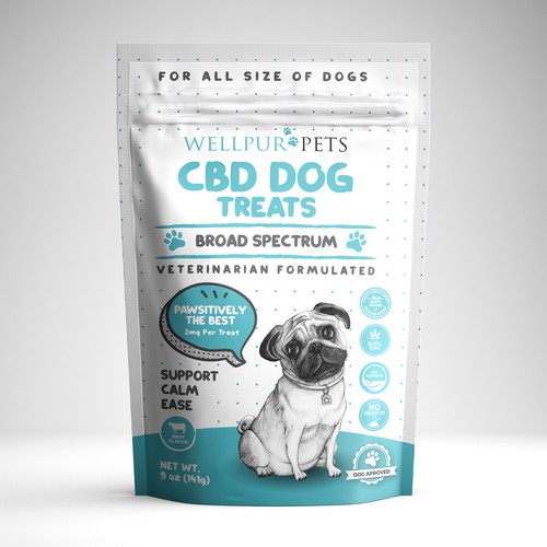 Designs | Major Retailer Dog Chews packaging for CBD treats | Product ...