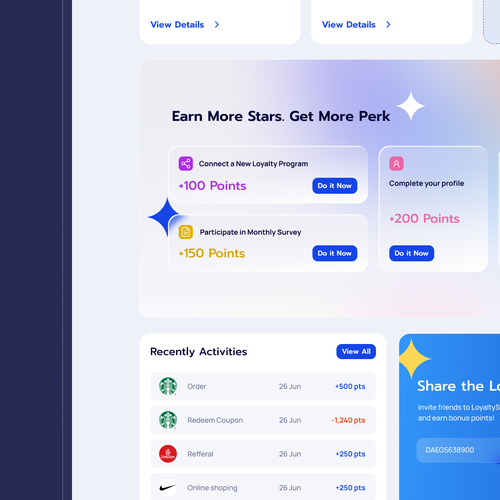 Designs | Modern Loyalty Program Portal UI (Full Figma Design) | Other ...