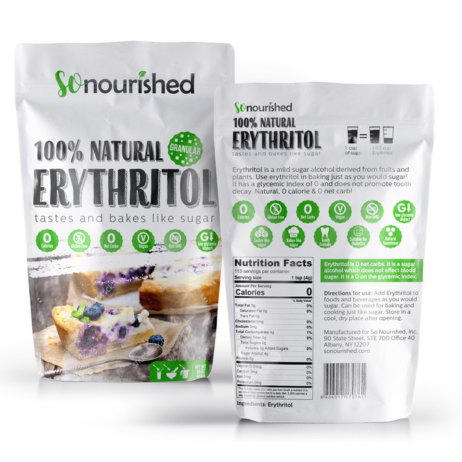 Design Product Packaging Bag for Healthy Sweetener | Product packaging ...