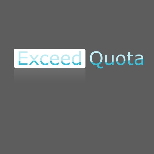 Exceed Quota | Concours: Création de logo