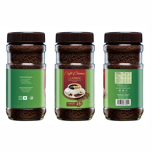 Premium Instant Coffee - Label Design | Product label contest