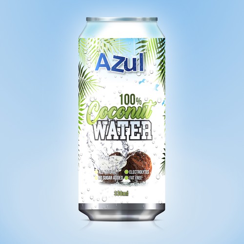 Looking for a Package Face Lift for Azul Pure Coconut Water | Product ...