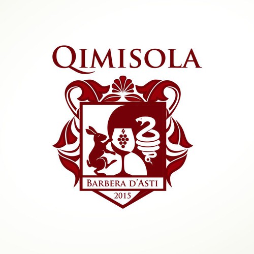 Italian wine logo/label for international audience, high quality wines ...