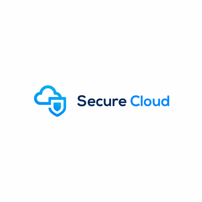 Secure Cloud logo for modern technology brand | Logo design contest