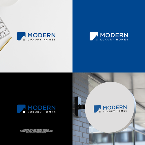 Designs | Unique modern logo for a custom home builder | Logo & brand ...