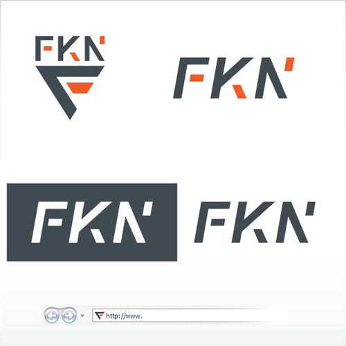 FKN logo | Banner ad contest