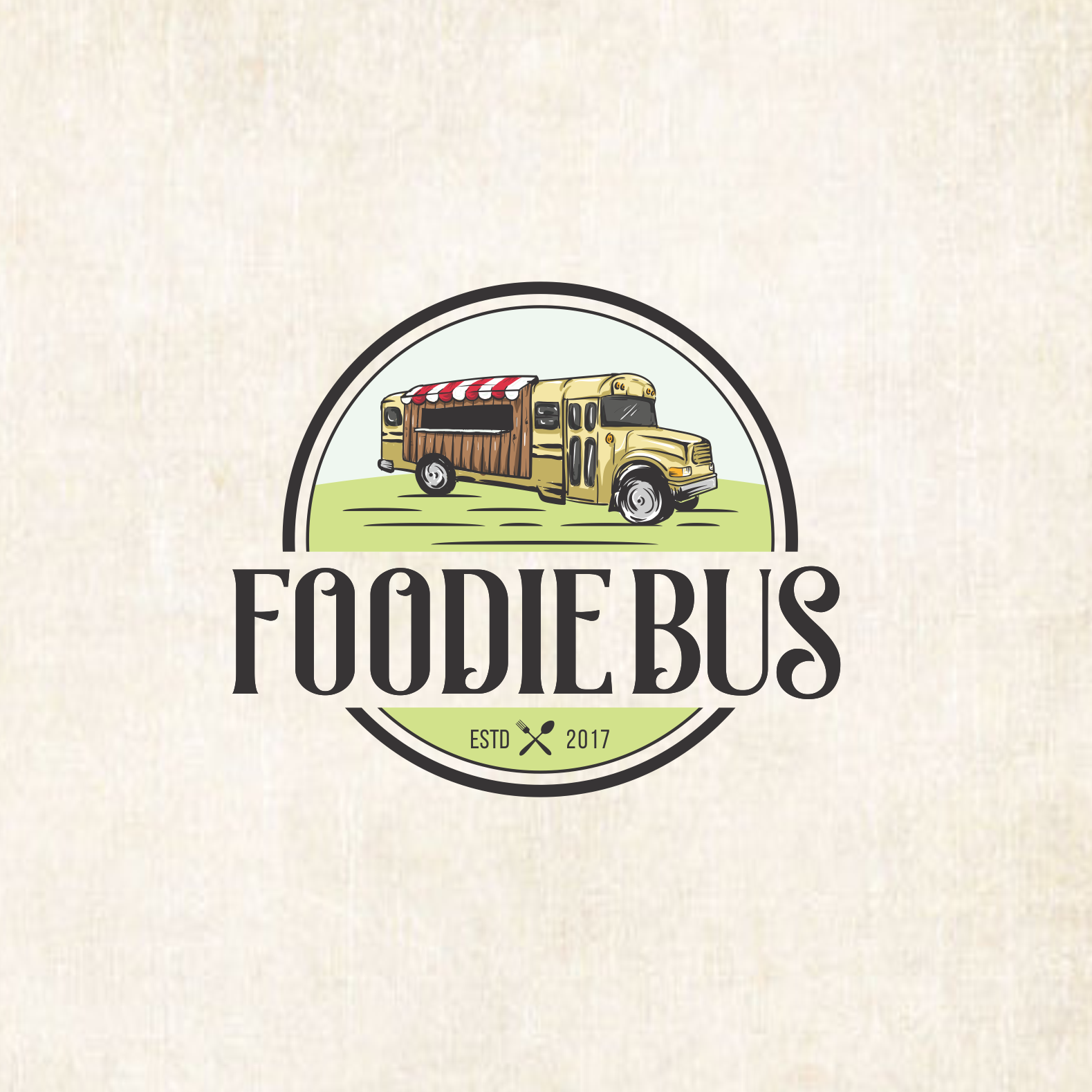 Food Truck Logo The Food Truck Logo Inspiration Stock Image