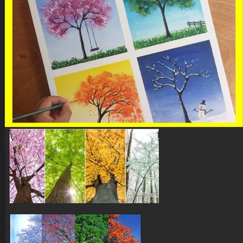 Designs | The Four Seasons | Illustration or graphics contest