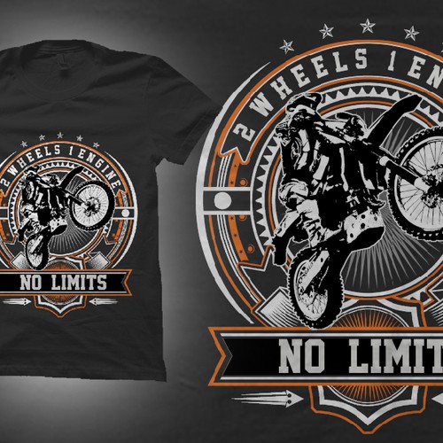 Motorcross/Dirt Bike t-shirt design | T-shirt contest