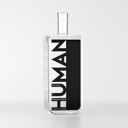 Designs | HUMAN Vodka - we are all HUMAN | Product label contest