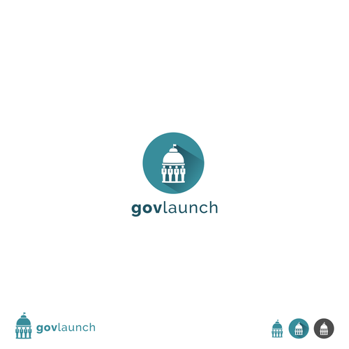 Designs | Flat Minimal Logo Design for Government Tech Network | Logo ...