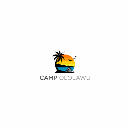 Designs | Island Beach Camping - simple, clean, modern logo needed ...