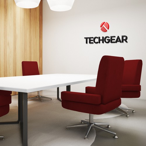 Create a sleek and simple tech-product logo for TechGear | Logo design ...