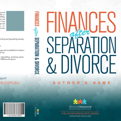 Divorce Resource Book Cover Design | Book cover contest