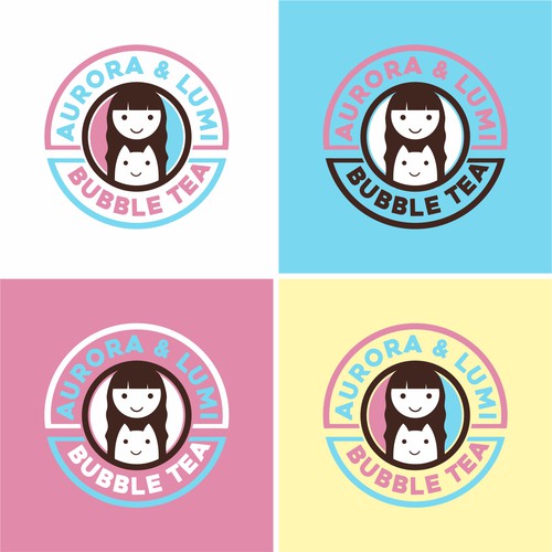 Designs | A cute logo for a bubble tea shop | Logo & brand guide contest