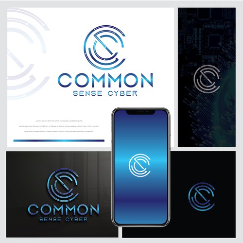 Designs | Common Sense Cyber logo that will stand out on Youtube and ...