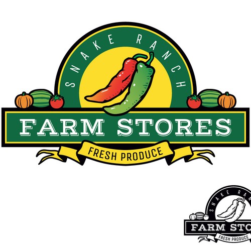 *design our NEW brand logo for* Snake Ranch Farm Stores | Logo design ...