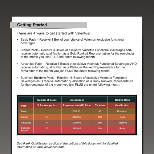 PDF BROCHURE FOR MLM COMPANY - NEW!!! | Brochure contest