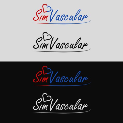 Creating a logo for the cardiovascular simulation software SimVascular ...