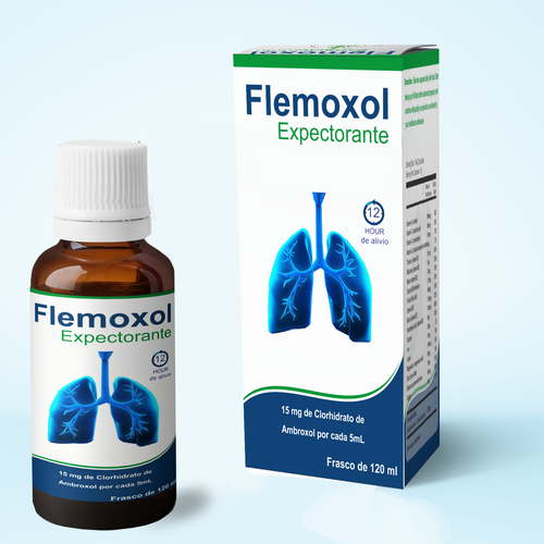 Llamativo empaque para FLEMOXOL | Product packaging contest