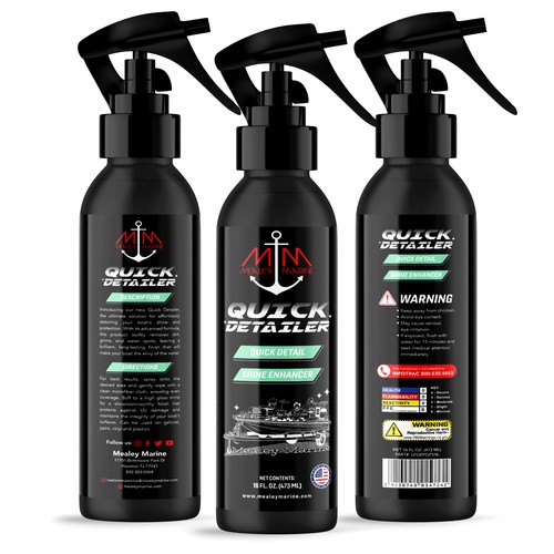 Designs | Design a awesome label for a boat detailing product ...