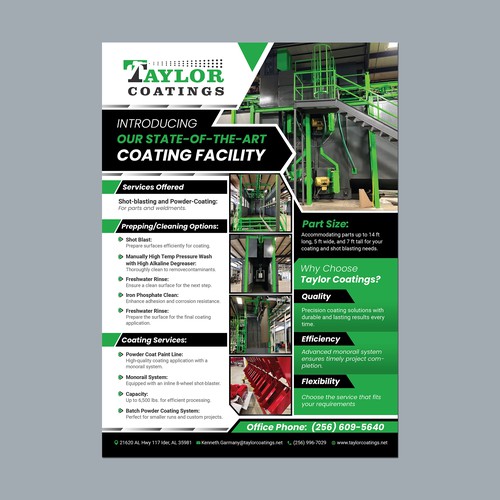 Designs | We are a new powder coating company needing to stand out from ...