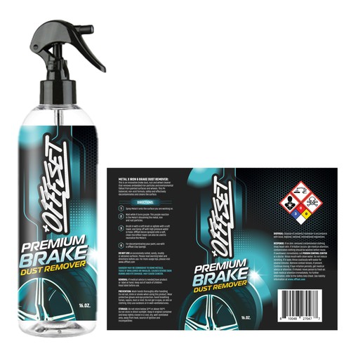 Designs | Awesome Label Design for a PREMIUM Car Wheel Cleaner ...