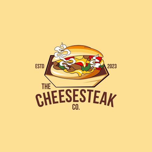 Designs | New Logo For Cheesesteak Restaurant Concept | Logo design contest