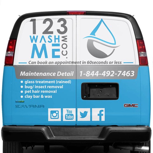 Create a Fresh on demand mobile detailing for 123washme.com | Car ...