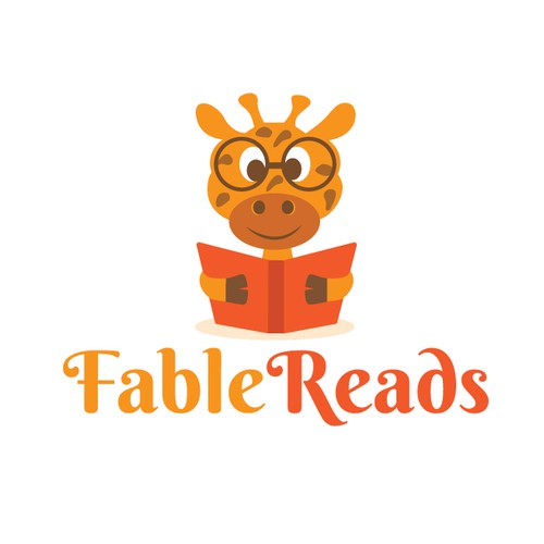 Designs | A playful logo for FableReads, providing parents, teachers and kids with free and ad ...