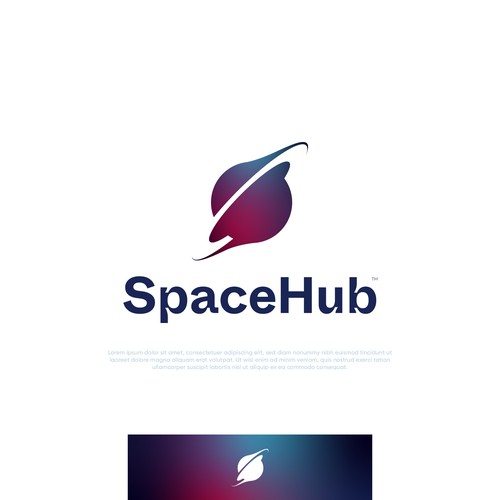 Designs | Create our brand: SpaceHub! | Concours: Logo & pack identité ...
