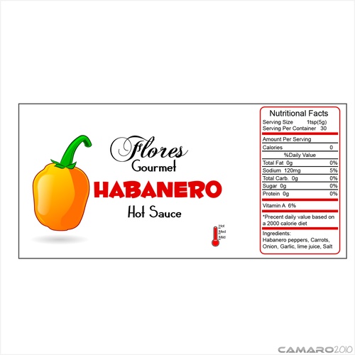Hot sauce label | Logo design contest