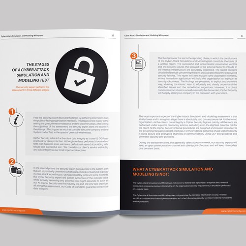 Designs | Design an amazing brochure (White Paper) for Cipher Security ...