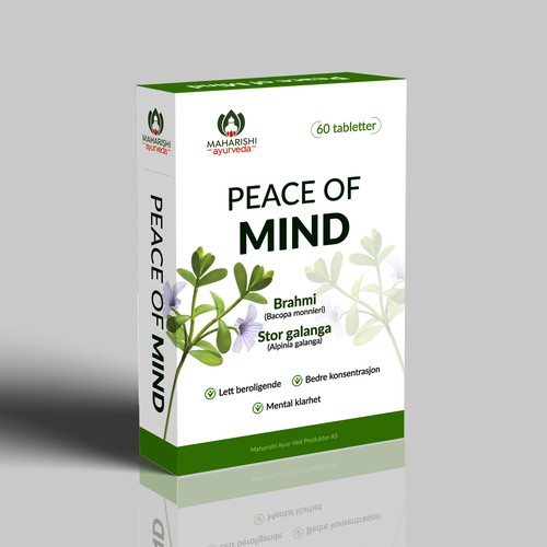Ayurvedic herbal supplement package design | Product packaging contest