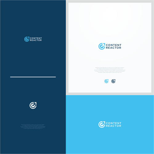 Create an eye-catching type-based logo for Content Reactor | Logo ...