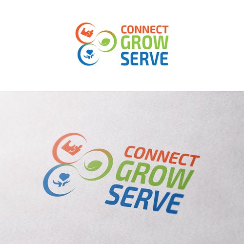 Connect Grow Serve logo | Other design contest