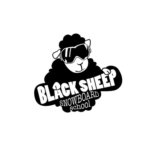 Logo De Snowboard à La Grenade