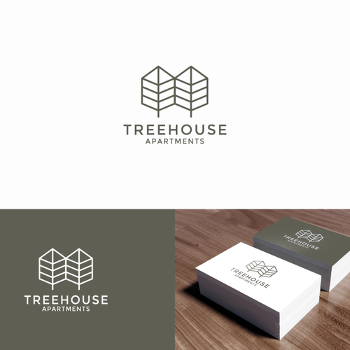 Designs | Treehouse Apartments | Logo design contest