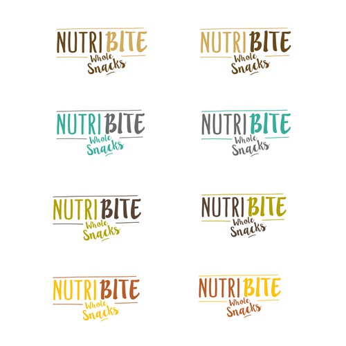 Design a trendy logo for a health snack company "NutriBite" | Logo ...