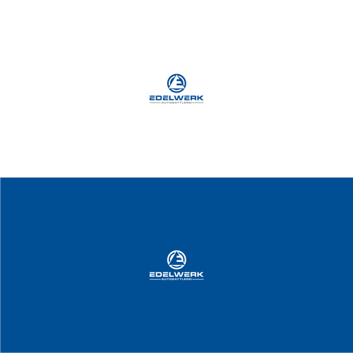 Create a remarkable a logo for Edelwerk, interior car upholstery ...