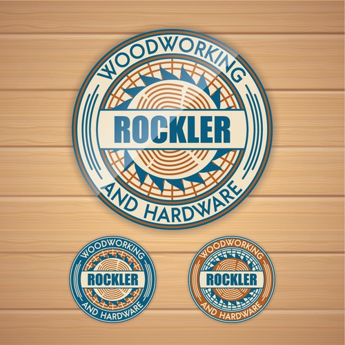 Design a retro sticker for Rockler Woodworking and Hardware | Sticker ...